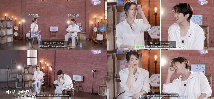 J-Hope BTS Malu Saat Bingung Panggil IU Noona atau Sunbaenim, Malah Sempat Pakai Sebutan Ini