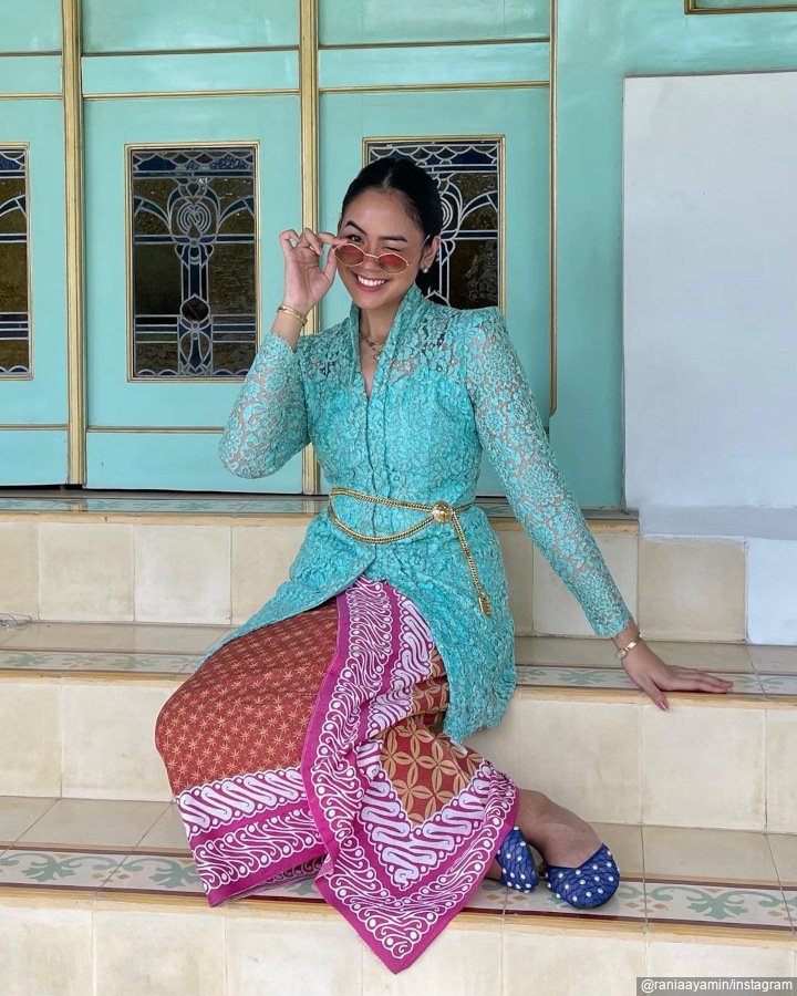 Dikabarkan Dekat Jefri Nichol, 8 Pesona Rania Yamin Cicit Mohammad Yamin Kenakan Kebaya Penuh Warna