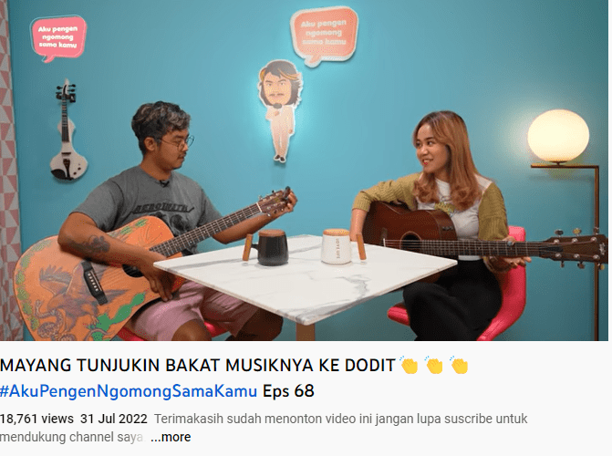 Skill Mayang Main Gitar Kian Menakjubkan, Dodit Mulyanto: Keren Aku ...