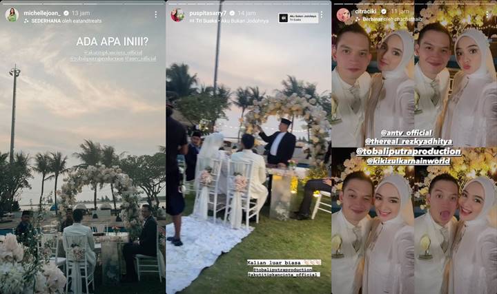 Rezky Aditya Siap 'Menikah' Lagi Hari Ini, Citra Kirana Cantik ...