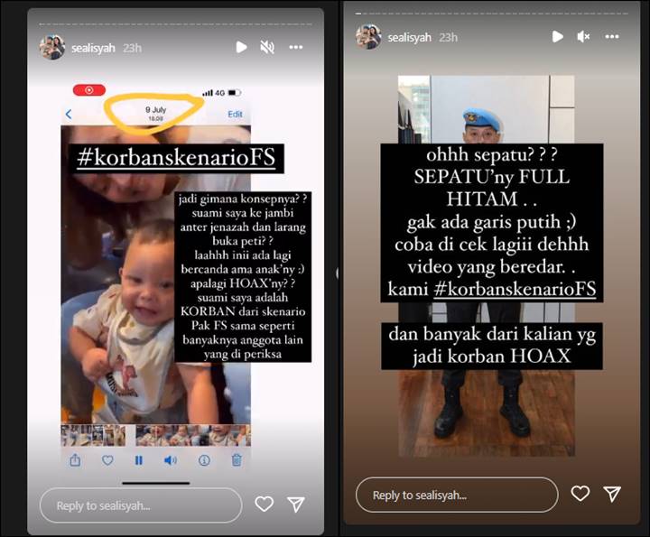 Seali Syah Saudara Ariel-Tyas Mirasih Ternyata Istri Brigjen Hendra Kurniawan, Sentil FS Ngeprank?