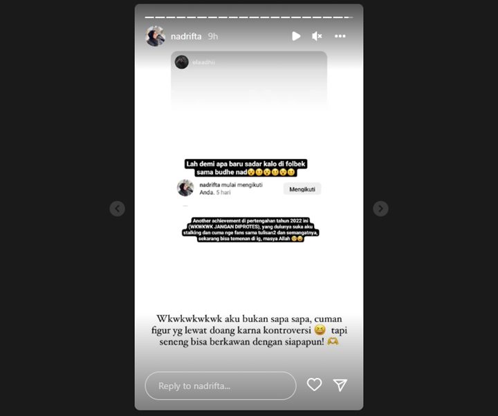 Punya Banyak 'Bestie', Nadya Arifta Bereaksi Rendah Hati Usai Bikin Fans Senang Lewat Perlakuan Ini