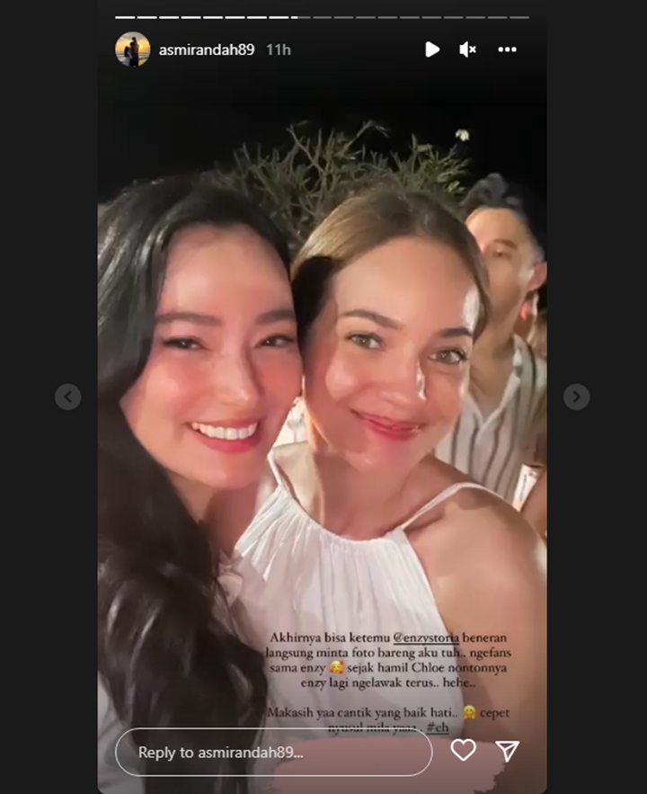 Asmirandah Ternyata Idolakan Sosok Enzy Storia Hingga Lakukan Ini Saat ...