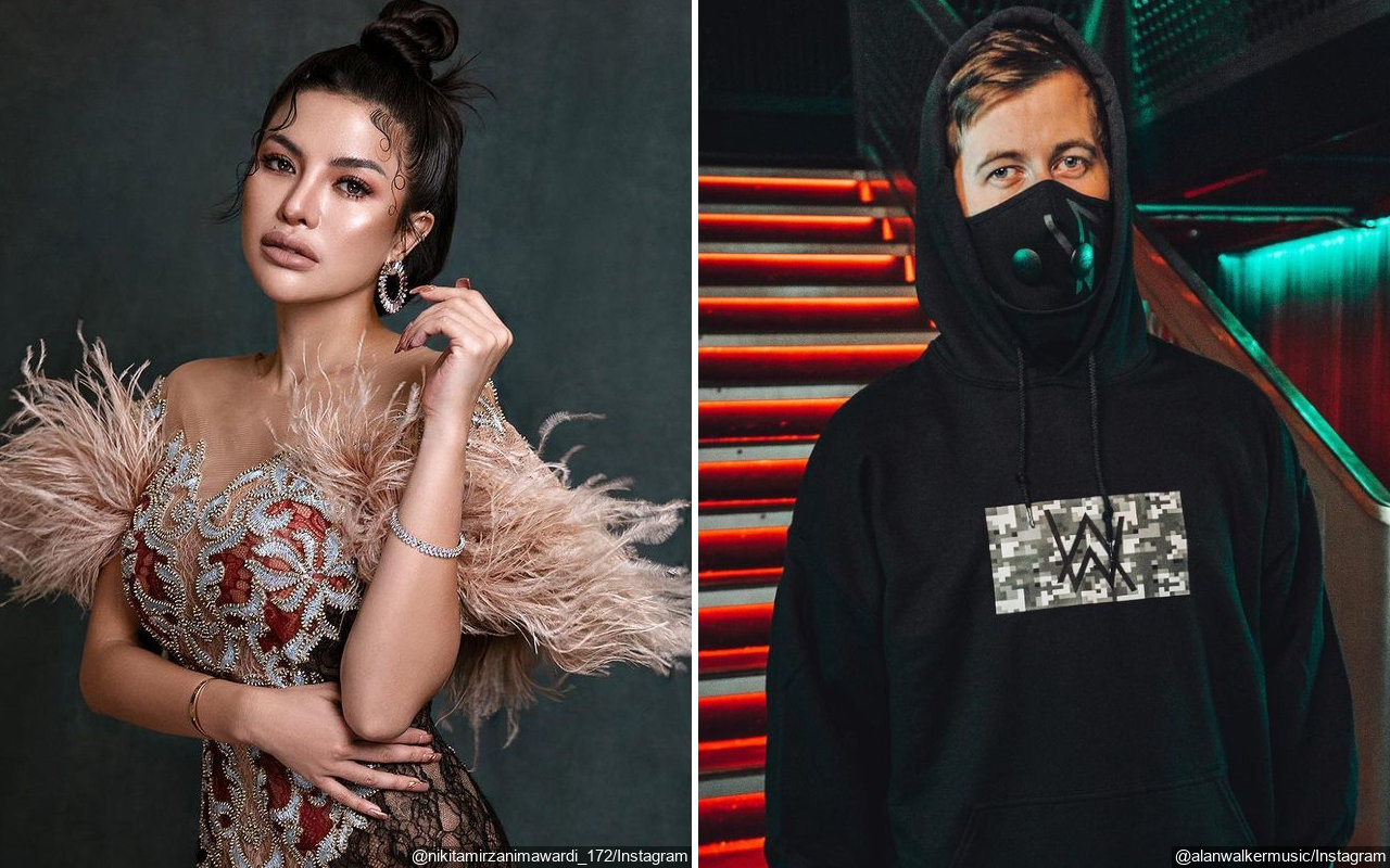 Nikita Mirzani Tampil Seksi, Ekspresi Wajah Alan Walker Bikin Salut