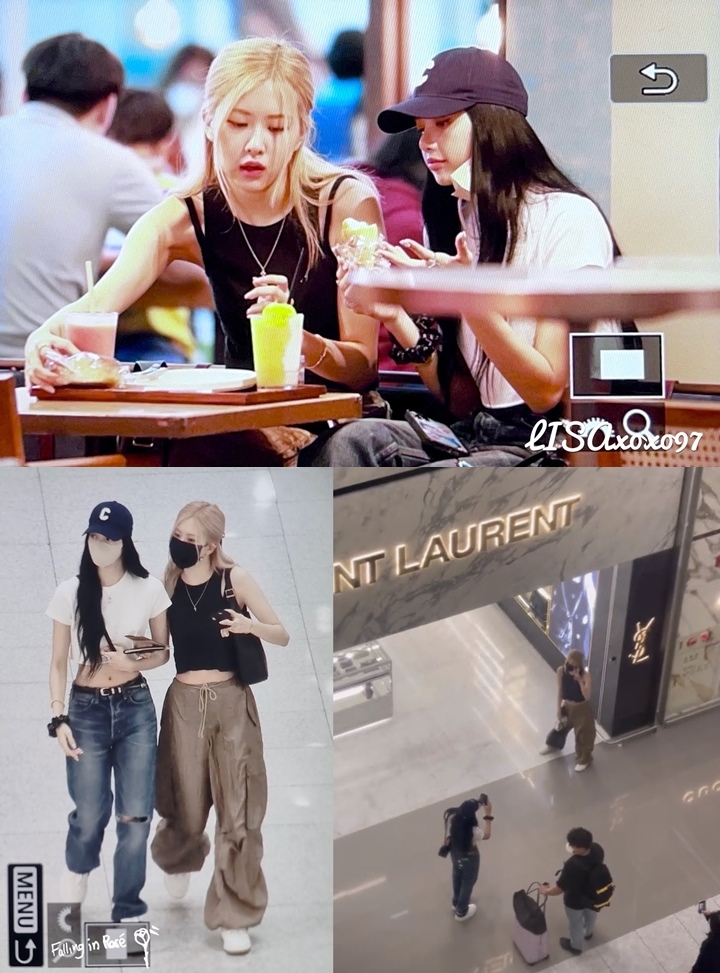 Nempel Terus Berdua, Momen Menggemaskan Rose dan Lisa BLACKPINK di ...
