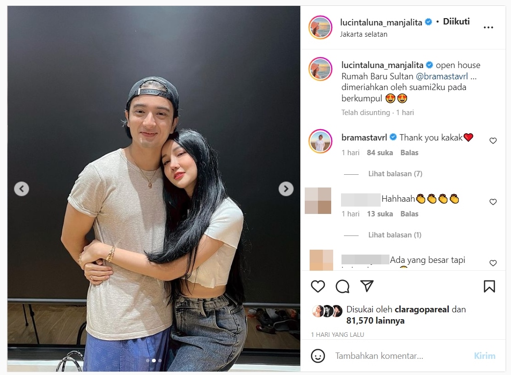 Bryan Domani Beri Penjelasan Usai Fotonya Bareng Lucinta Luna Bikin Salah Paham
