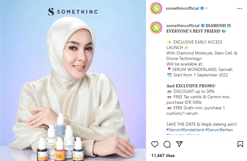 Syahrini Jadi Brand Ambassador Kosmetik, Malah Bikin Geger?