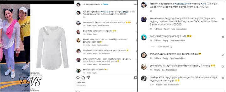 Nagita Slavina Terciduk Ngedance Gemoy Saat OIahraga, Harga Outfit Sopan Bikin Salfok