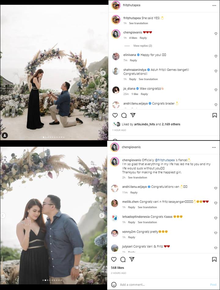 Fritz Putra Hotman Paris Resmi Lamaran, Profesi Calon Istri Cantik Gak Kaleng-Kaleng