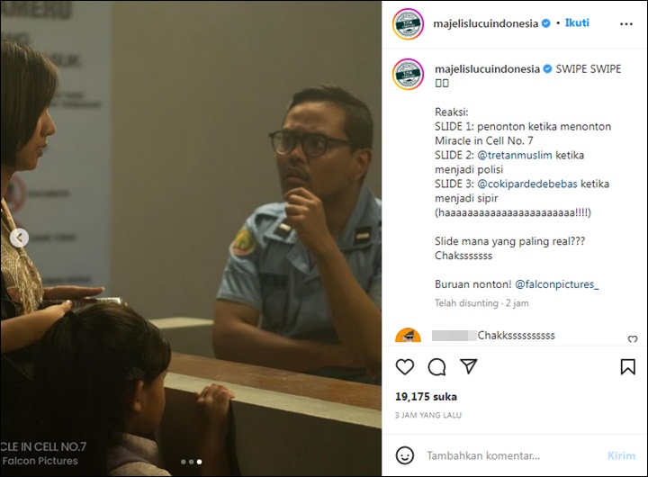 Peran Coki Pardede di 'Miracle in Cell No. 7' Kebalikan Dari Realita?