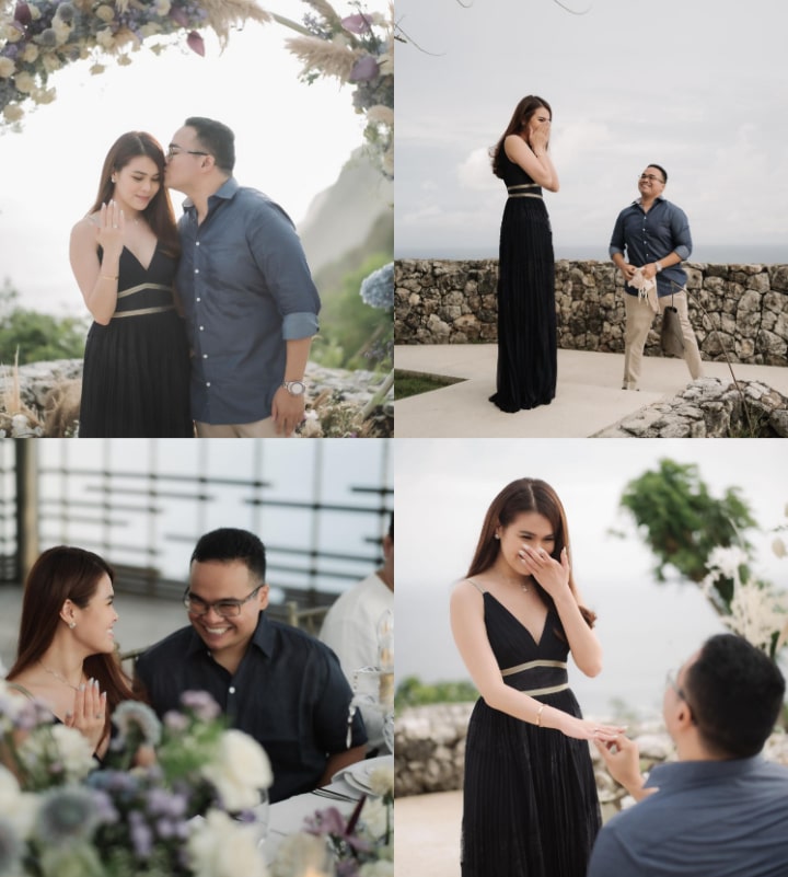 Resmi Lamaran, 10 Potret Mesra Fritz Hutepa Putra Hotman Paris dengan Sang Kekasih