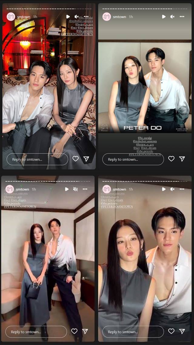 Foto Berdua, Jeno NCT Tunjukkan Sikap Gentleman ke Seulgi Red Velvet di New York Fashion Week 2022