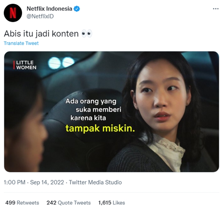 Netflix Sindir Kelakuan Konten Kreator Indonesia Lewat 'Little Women'?