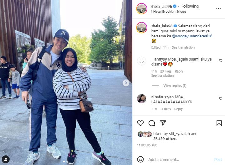 Mbak Lala Digoda Pakai Baju Couple Bareng Refal Hady, Pose Bareng Angga Yunanda Bikin Histeris