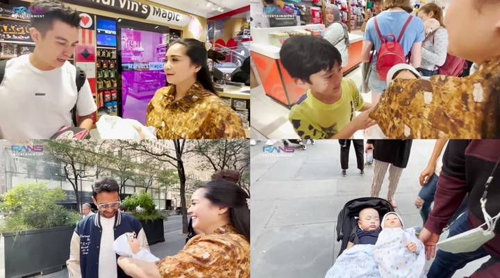 Nagita Slavina Resmi Kenalkan 'Adik' Bule Rafathar dan Rayyanza, Baim Wong Sampai Kaget