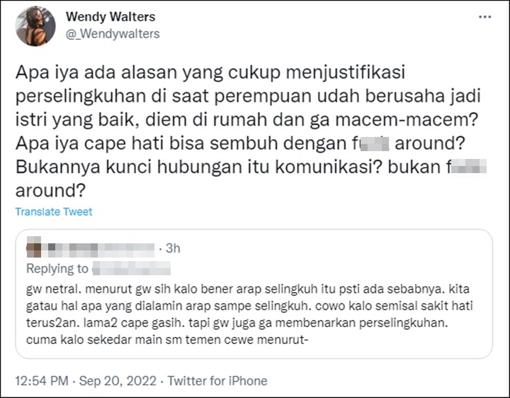 Reza Arap Dibela Soal Isu Selingkuh, Wendy Walters 'Nyesek' Bilang Begini