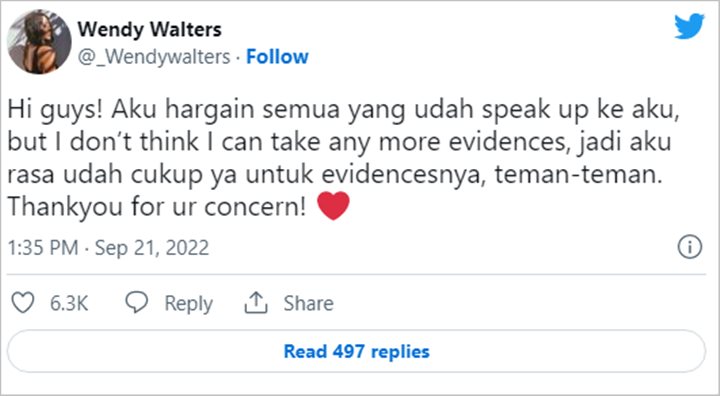 Wendy Walters Akhirnya Buka Suara Soal Rumor Reza Arap Selingkuh, Ucapkan Terima Kasih