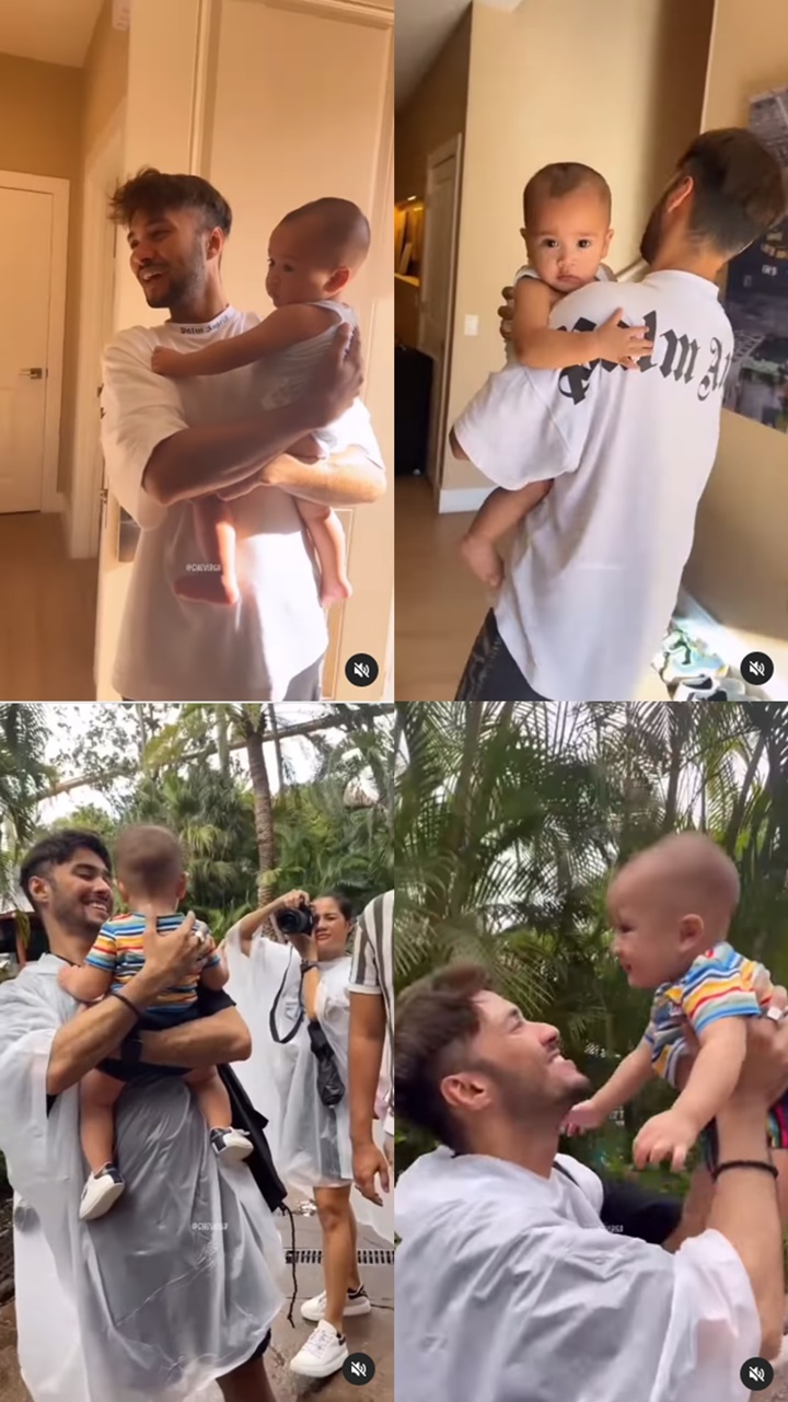 Tak Mau Lepas, Gemasnya Cipung Jadikan Refal Hady Sebagai 'Hak Milik'