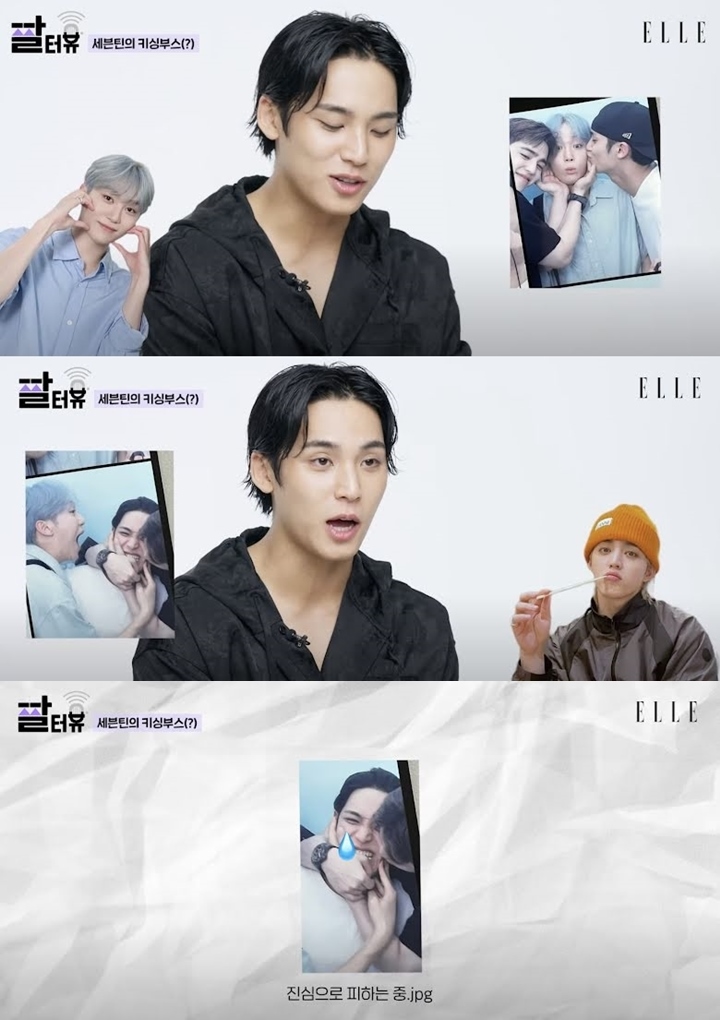 Rupanya Ini Alasan Mingyu SEVENTEEN Ogah Dicium S.Coups di Photo Booth