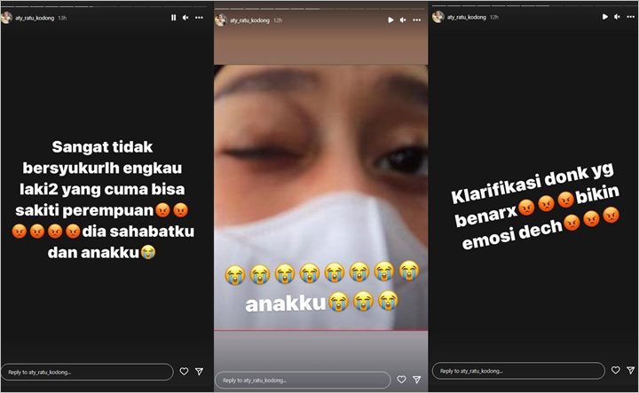 Dulu Tak Diundang Nikah, Aty Kodong Nangis Semangati Lesti Kejora Hingga Kecam KDRT Rizky Billar