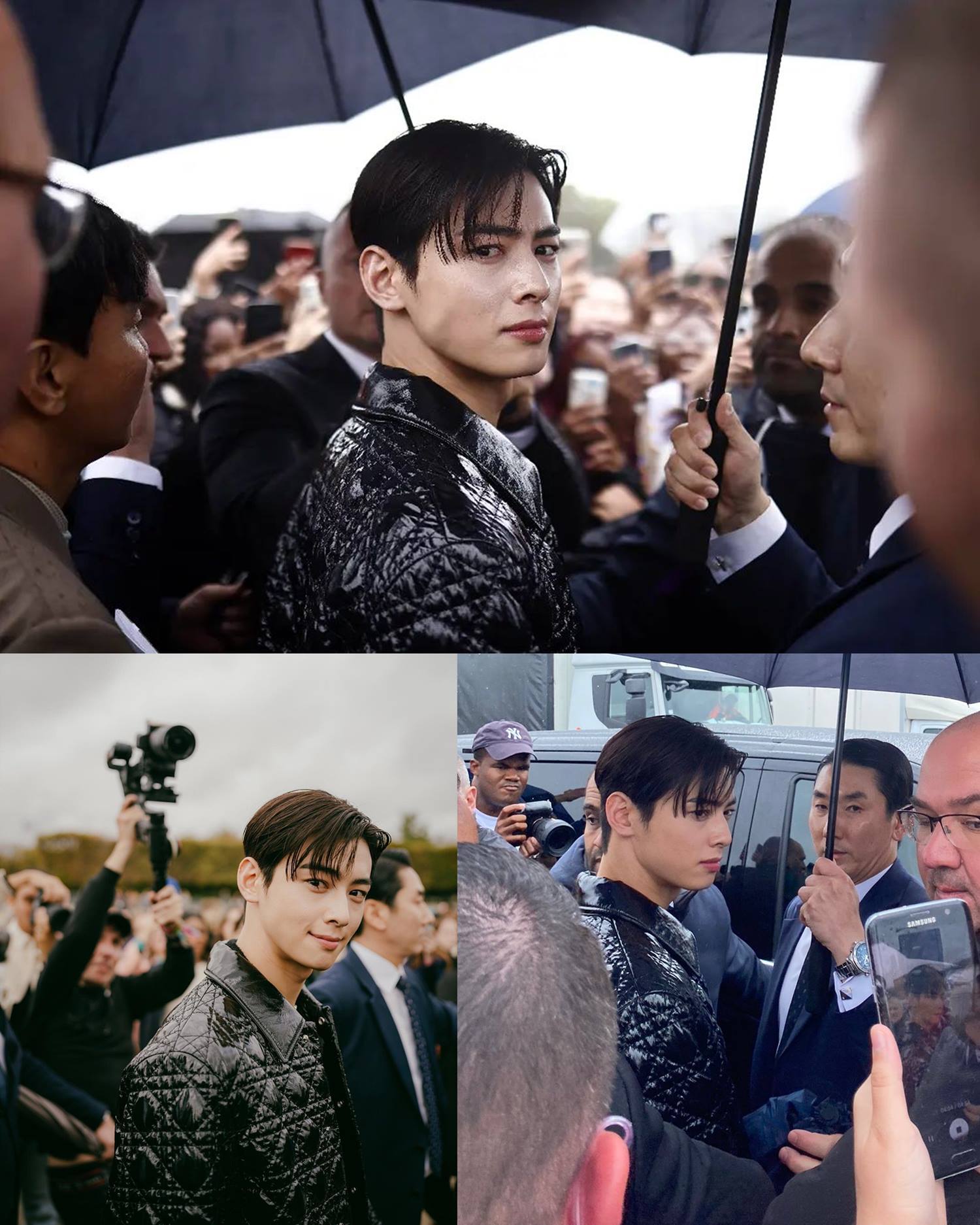 Cha Eun Woo ASTRO Tampan meski Bruntusan di Paris Fashion Week 2022 ...