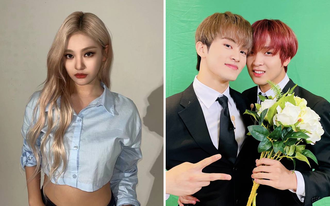 5 Gaya Beda, Ningning aespa dan Mark-Haechan NCT Bak 'Pinjam' Baju 2 Idol 1995 Ini