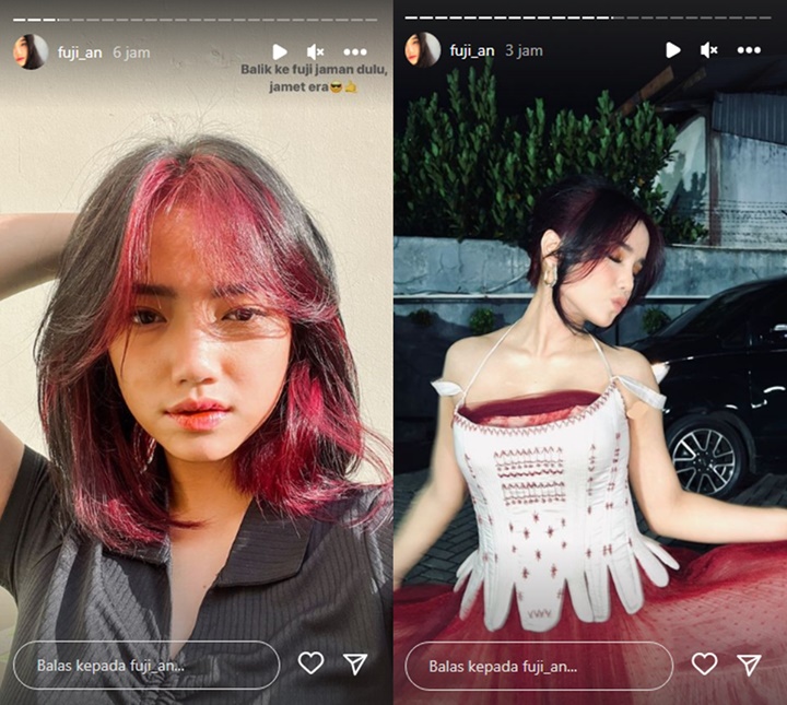 Fuji An Akui Kurusan Gegara Stres, Ini Tampilan Barunya dengan Rambut ...