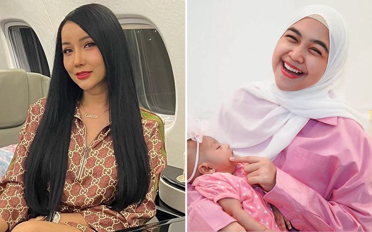 Lucinta Luna Timang Baby Moana Anak Ria Ricis: Anteng Sama Ibu Sambungnya