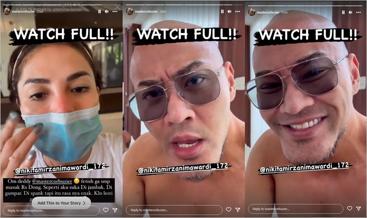 Ajak Nikita Mirzani Ribut, Deddy Corbuzier 'Murka' Bikin Konten KDRT ...