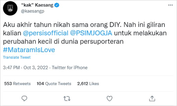 Kaesang Pangarep Kini Blak-blakan Umbar Rencana Nikah Akhir Tahun, Auto Digoda Begini