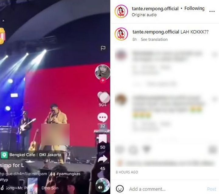 Viral Beraksi Tak Senonoh Di Atas Panggung Pamungkas Ternyata Mabuk