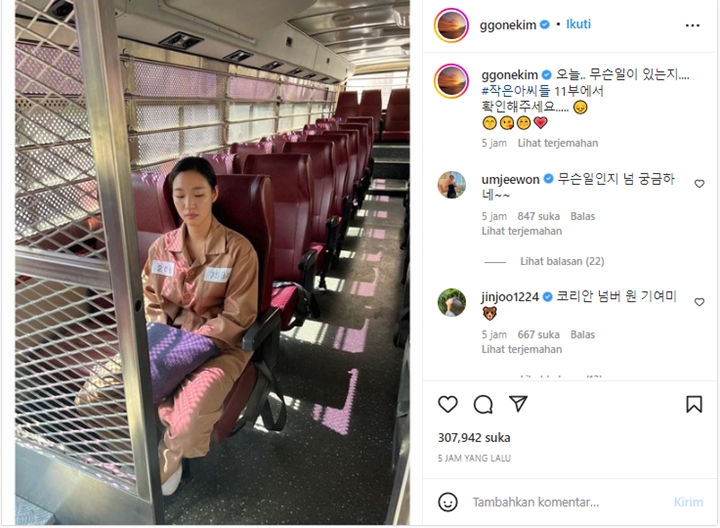 Kim Go Eun Umbar Kondisi Menyedihkannya di Lokasi 'Little Women'