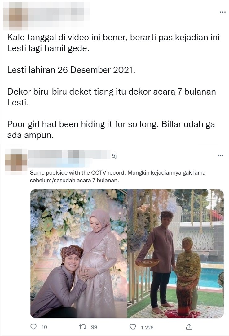 Muncul Diduga Bukti Rizky Billar Lempar Bola Biliar Saat Lesti Kejora Hamil 7 Bulan