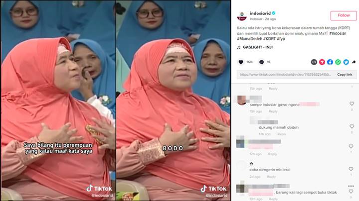Bak Tampar Keras Lesti Kejora, Viral Video Mamah Dedeh 'Sentil' Korban KDRT