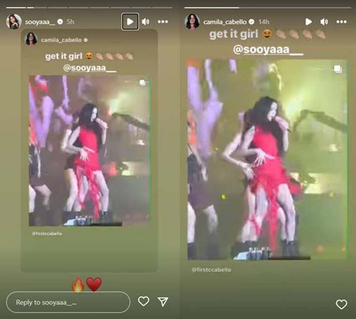 Jisoo BLACKPINK Girang Di-notice Camila Cabello Usai Bawakan 'Liar' di Konser