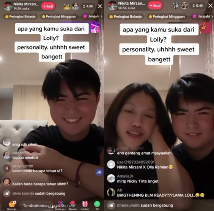 Sean Putra Olla Ramlan Sebut Personality Loly Putri Nikmir Buatnya ...