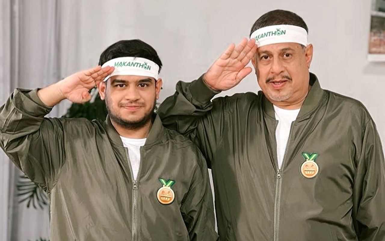 Sayang Anak, Pak Muh Rela Cosplay Jadi Jiraiya di Pesta Ultah Fadil Jaidi