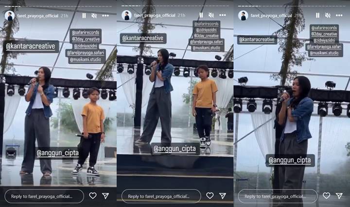 Farel Prayoga Tampil Bersama Anggun, Didoakan Bisa Go Internasional