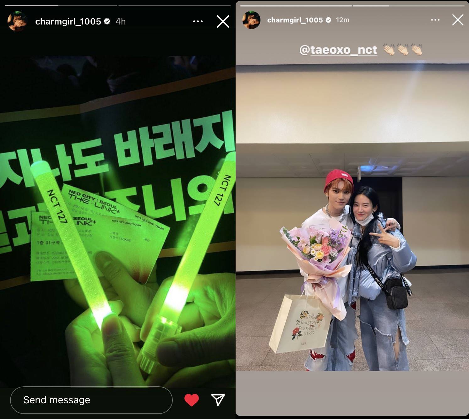 Circle Random, Kedekatan Taeyong dan Park Ju Hyun Terlihat di Konser ...