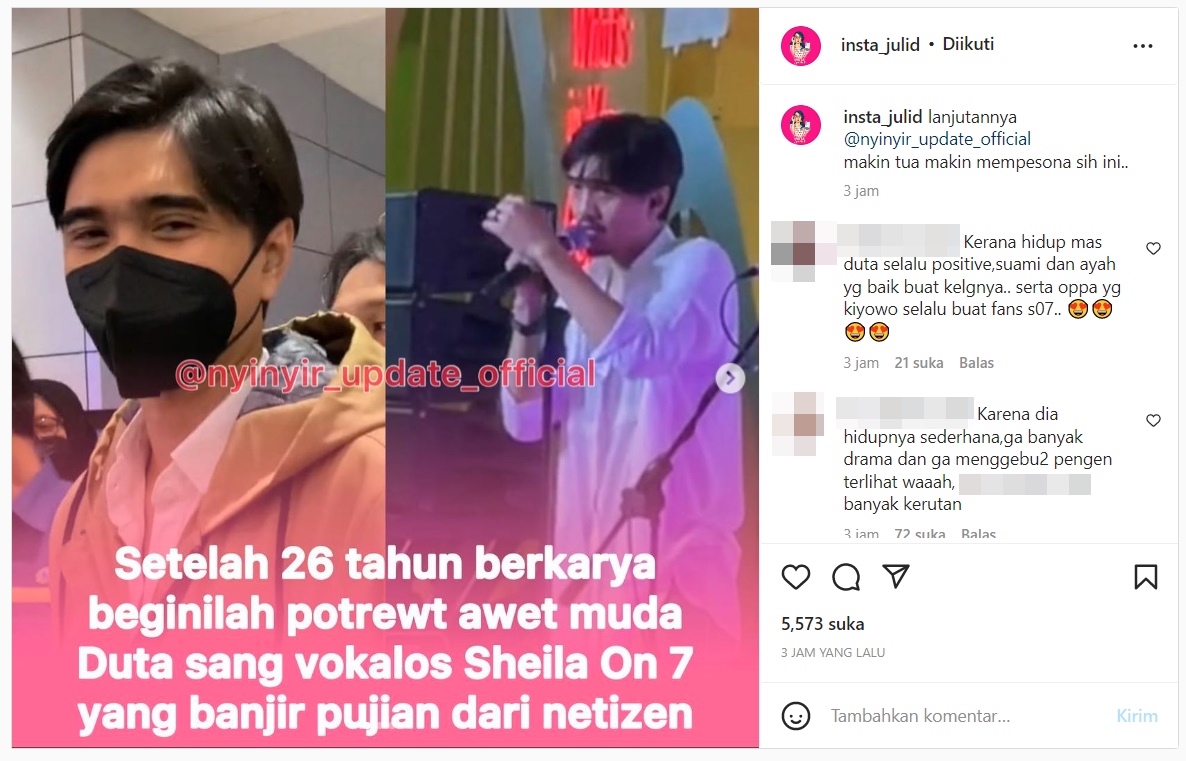 Sheila On 7 Manggung di Jakarta, Penampilan Duta Disorot