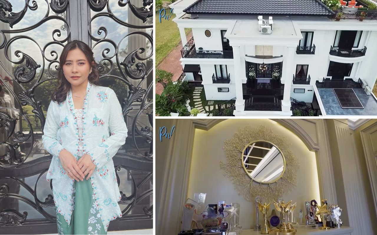 12 Potret Detail Rumah Prilly Latuconsina Yang Bergaya Amerika Klasik ...