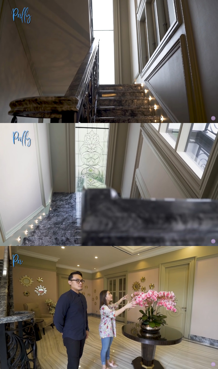 12 Potret Detail Rumah Prilly Latuconsina Yang Bergaya Amerika Klasik, Serasa di Hotel Bintang Lima