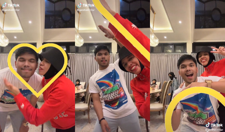 Geni Faruk Unggah Video Manis Bareng Thariq Halilintar: Anakku Sayang
