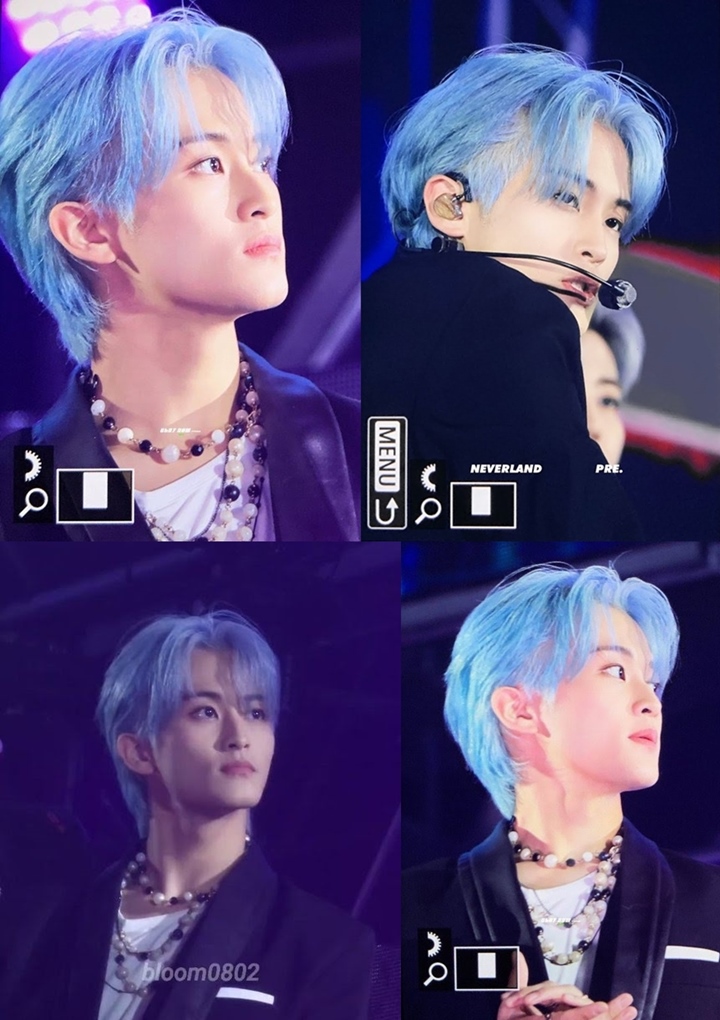 GMA 2022: Visual Ganteng Mark NCT Dream dengan Rambut Biru Sukses Trending