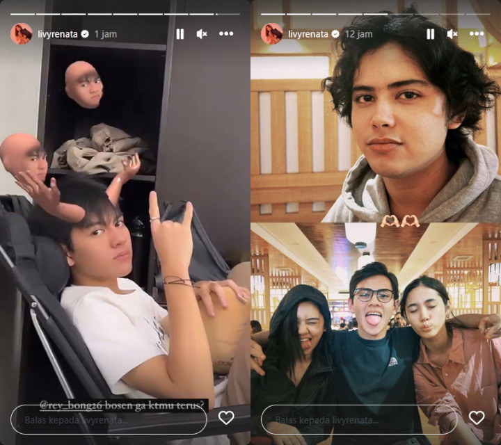 Kerap Ketemu Rey Bong, Livy Renata: Bosen Gak?