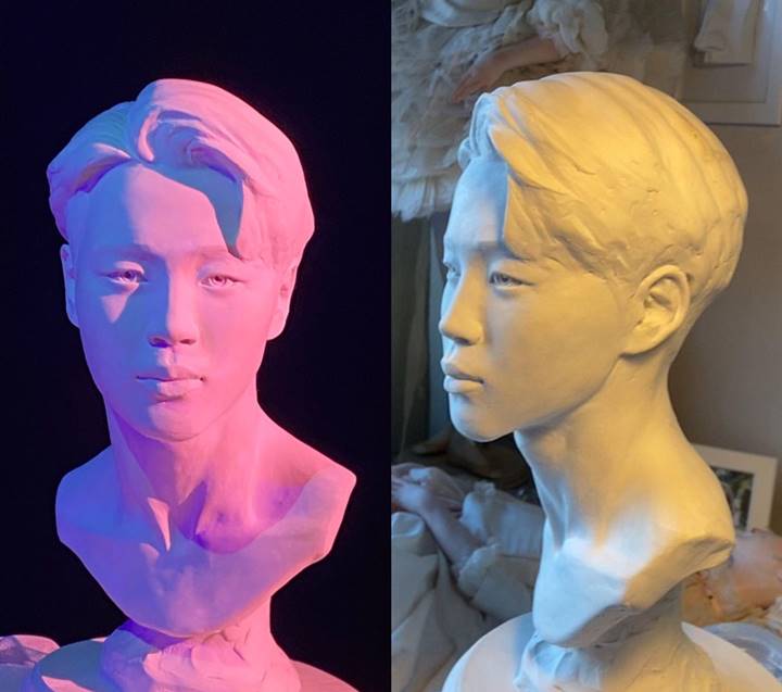 Jimin BTS Terus Jadi Inspirasi Karya Seni, Kali Ini Dibuat Patung