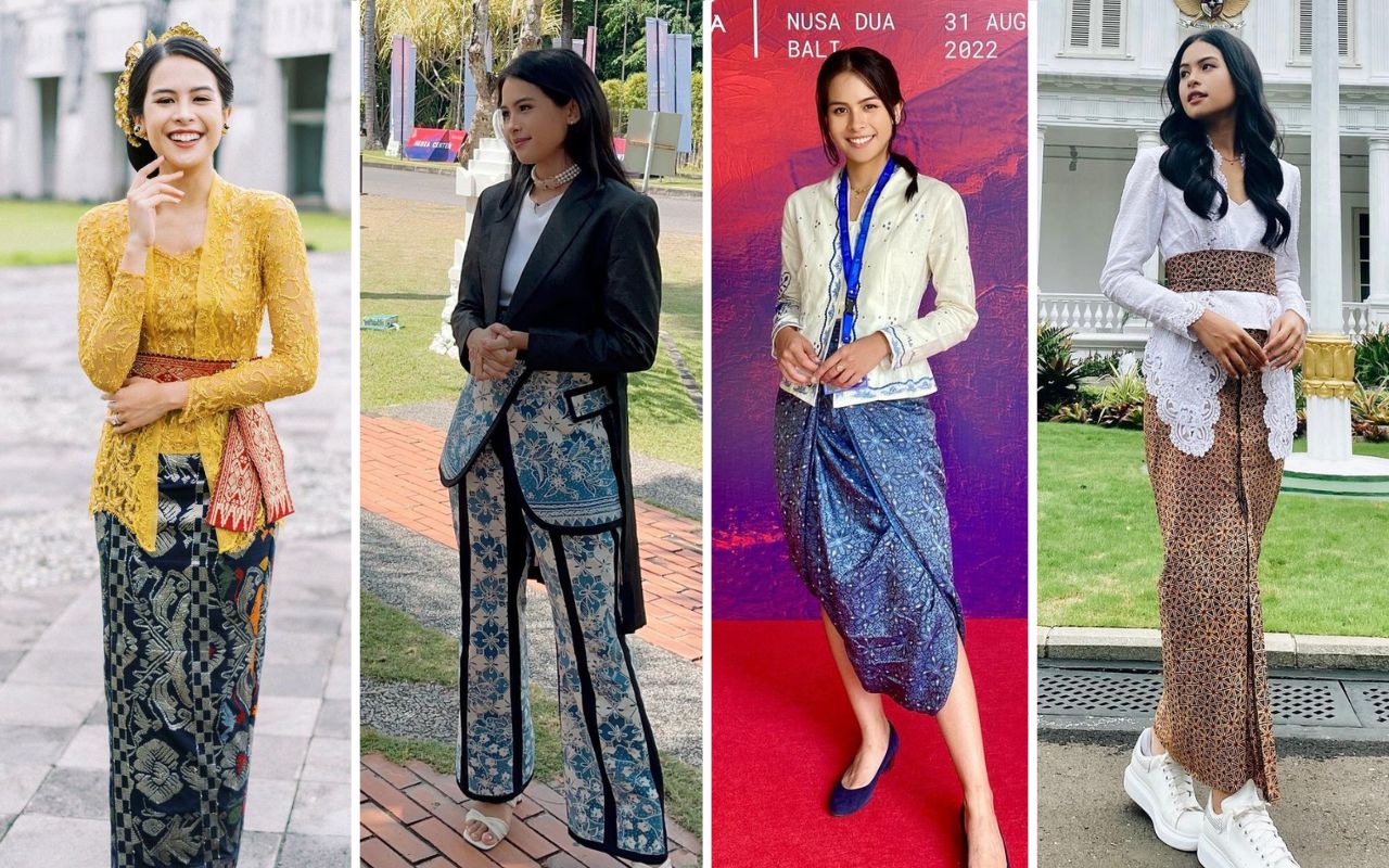 8 Style Maudy Ayunda Jadi Jubir Presidensi G20, Anggun Berkebaya Hingga ...