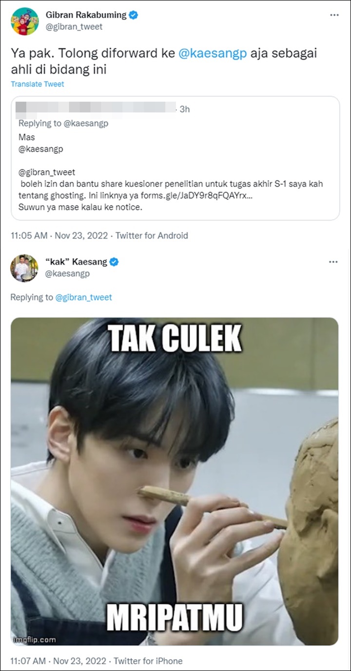Kaesang Pangarep Ngegas Disindir Gibran Rakabuming Sebagai Ahli Ghosting