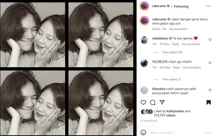 Nadin Amizah Bikin Syok Usai Pamar Selfie Uwu Bareng Adik Laki-Laki ...