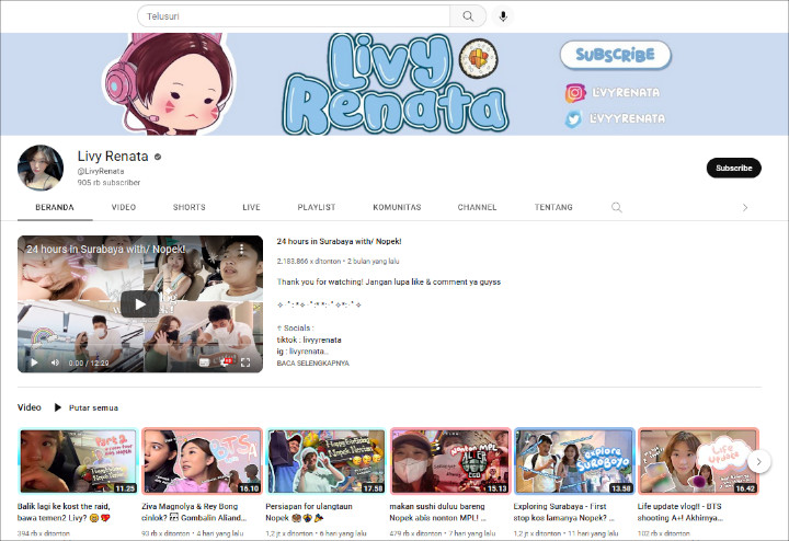 10 Fakta Menarik Livy Renata yang Tengah Berseteru dengan Deddy Corbuzier